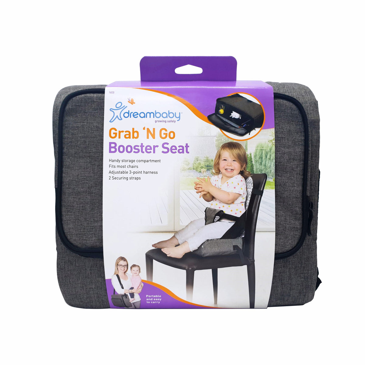 Dreambaby® Grab 'N Go Booster Seat – Leda Health Innovations
