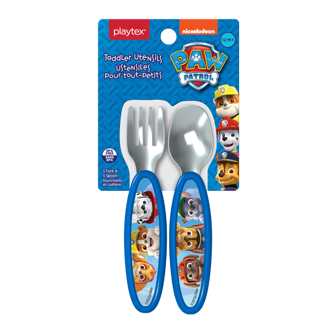Playtex® Paw Patrol™ Fork & Spoon - 2pk - Boy – Leda Health Innovations